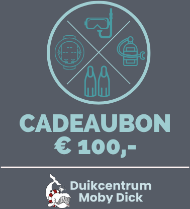 Cadeaubon 100 euro Moby Dick